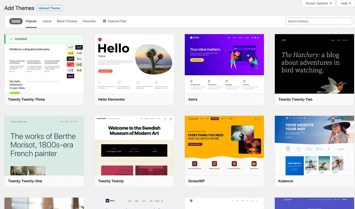 List of free themes recommended for a successful Nigerian website (2025 ...